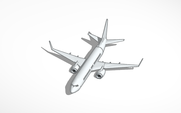 3D design plane - Tinkercad