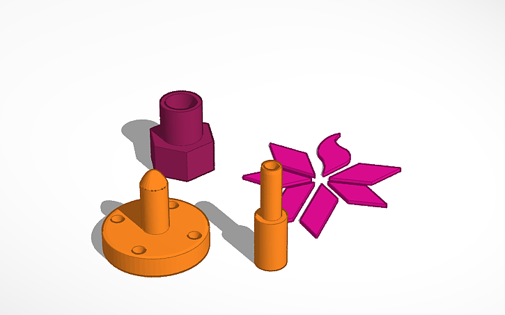 3D design Robot pointer, peg and pneumatic attachment | Tinkercad