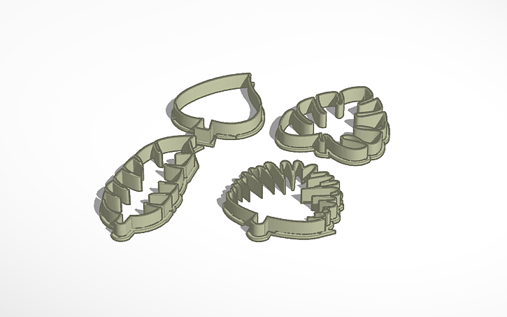 3D design cutter sheet - Tinkercad