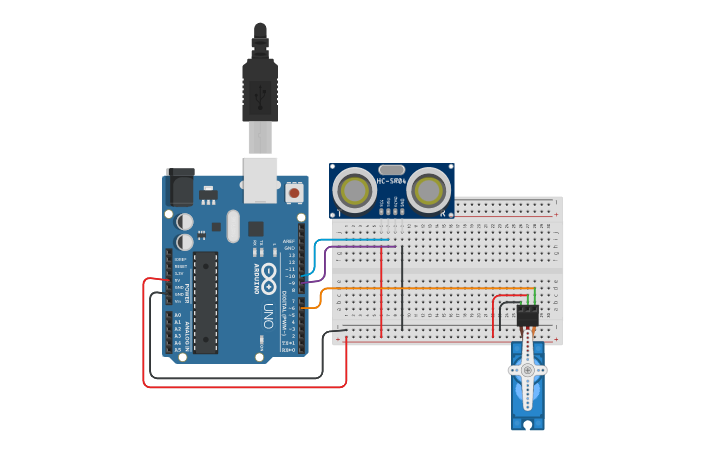 Circuit design Mouse Trap | Tinkercad