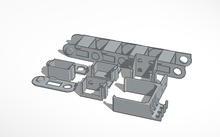 3D design Cable Chain - Tinkercad