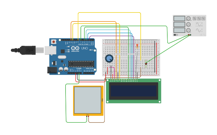 Circuit design Pulse - Tinkercad