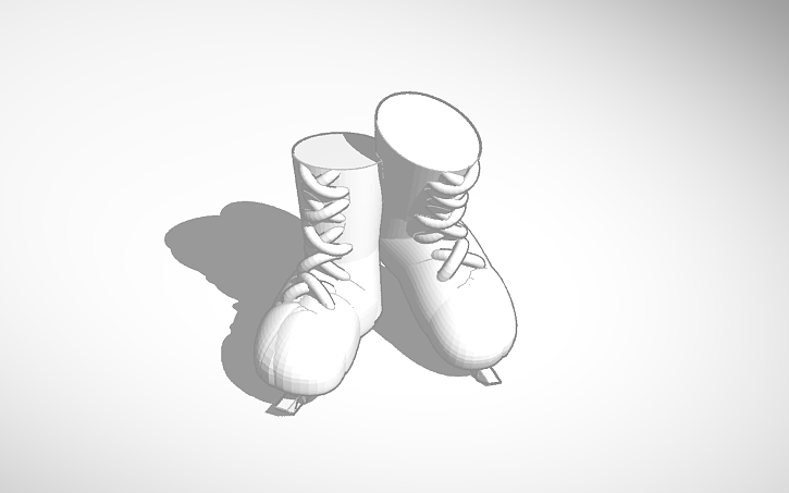 3D design Figure Skates ⛸️⛸️⛸️ - Tinkercad