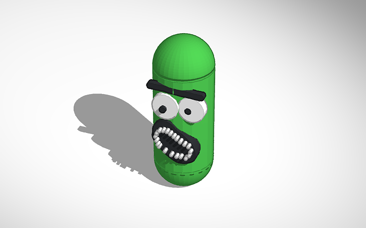 3D design My Prickly Rickle - Tinkercad