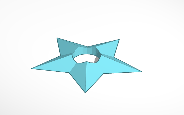 3D design Star sninner! - Tinkercad