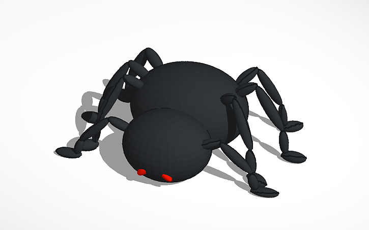 3D design Spider | Tinkercad