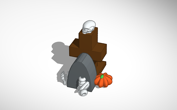 3D design halloween - Tinkercad