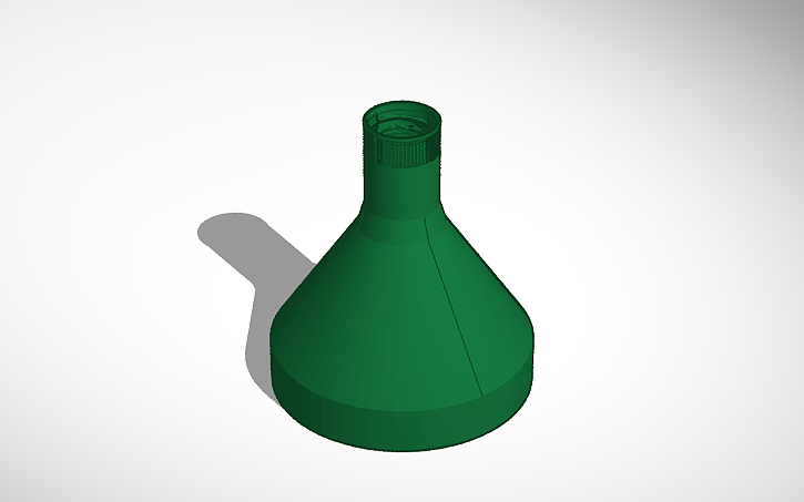 3D design Airsoft BB Bottle Funnel - Tinkercad