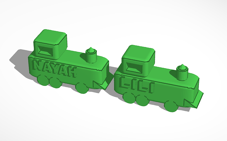 3D design Loco prénom.stl | Tinkercad