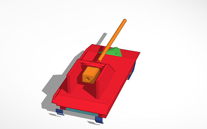 3D design Copy of WZ-111 TD [in construction] - Tinkercad