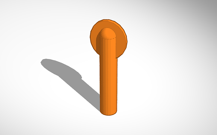 3D design TriangleLock Key - Tinkercad