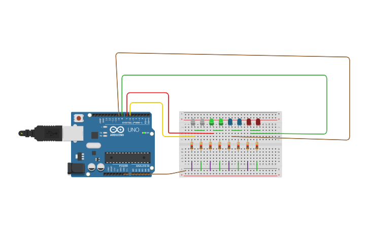 Circuit design led | Tinkercad