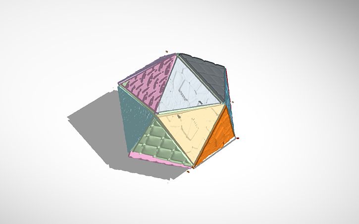 3D design textura por Camila Guativa - Tinkercad