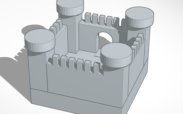 3D design Castle | Tinkercad