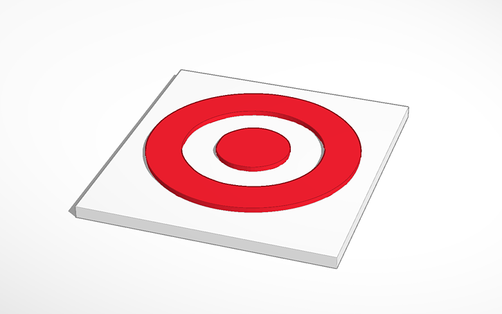 3D design target - Tinkercad