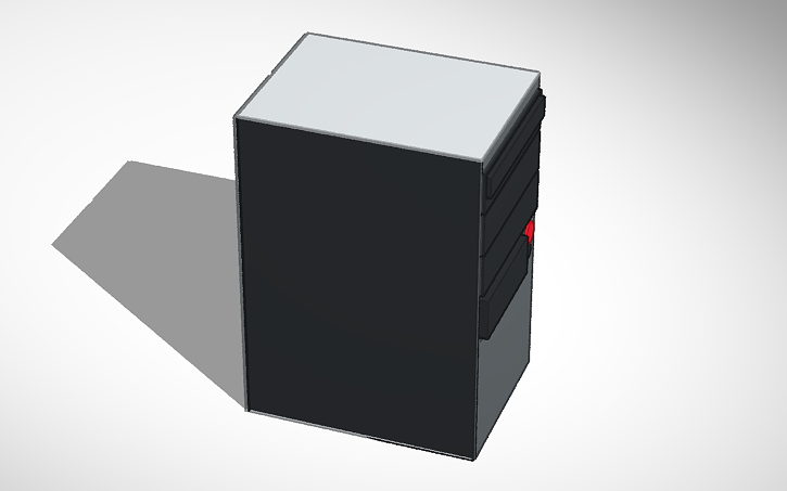 3D design Pc tower | Tinkercad