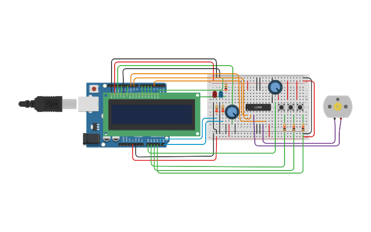 Circuit design Project Micro | Tinkercad