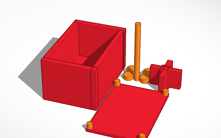 3D design pressure engine working (parts) | Tinkercad