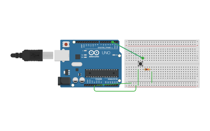 Circuit design DIGITAL READ SERIAL - Tinkercad
