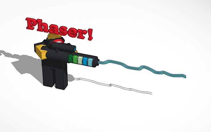 3D design Phaser 3D | Tinkercad