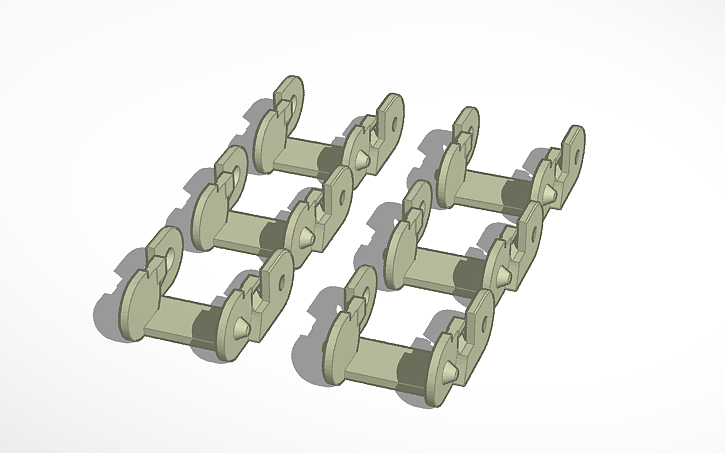 3D design Cable Chain - Tinkercad