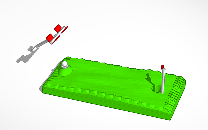 3D design Golf Simulation - Tinkercad