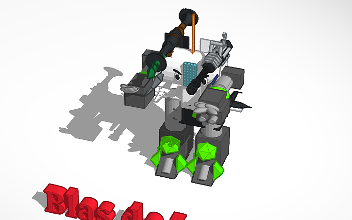 3d Design Robot Proyecto Thinkercad Tinkercad