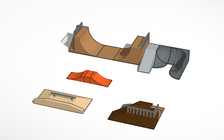 3D design Skatepark | Tinkercad