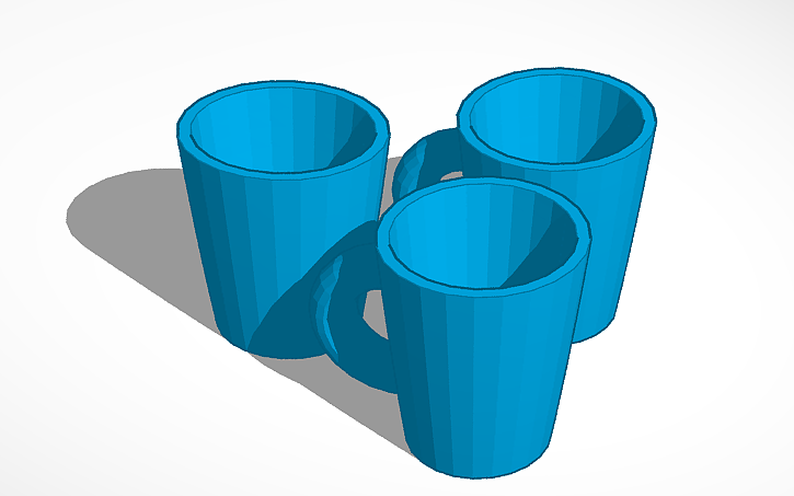 3D design fincan x3 | Tinkercad