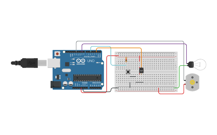 Circuit design Shiny Duup | Tinkercad