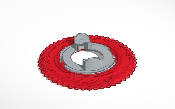 3D design beyblade disc - Tinkercad