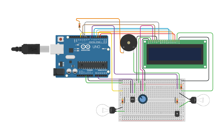 Circuit design project - Tinkercad