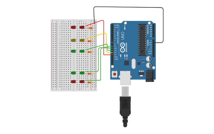 Circuit design SEMÁFORO DE VEICULO E PEDESTRE / SANDRO REIS DE SOUSA ...