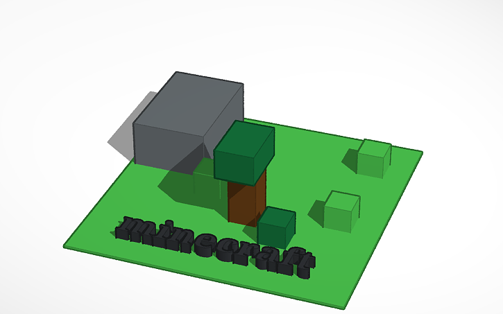 3D design minecraft | Tinkercad