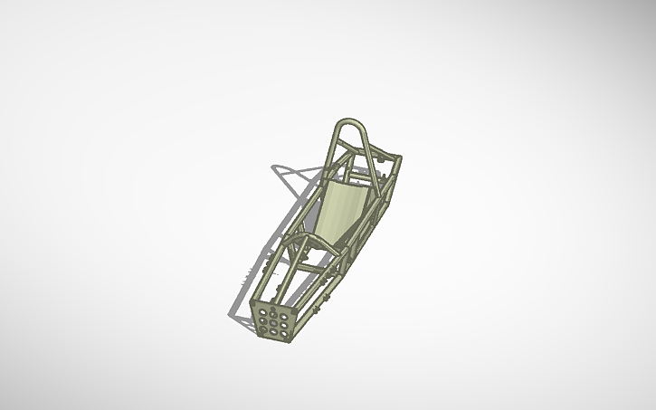3D design kit car frame - Tinkercad