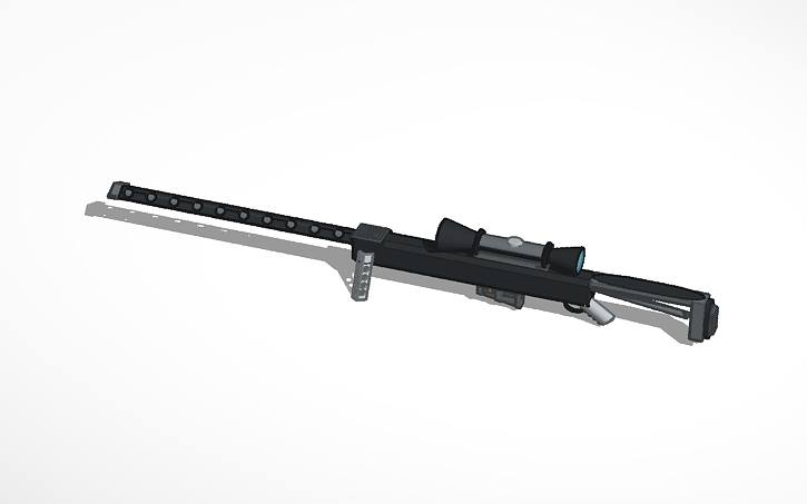 3D design Bolt sniper | Tinkercad