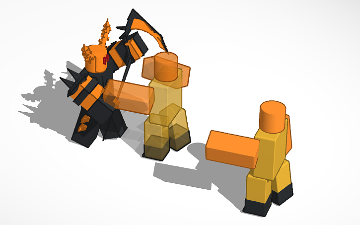 3D design molten boss tower defense simulator - Tinkercad