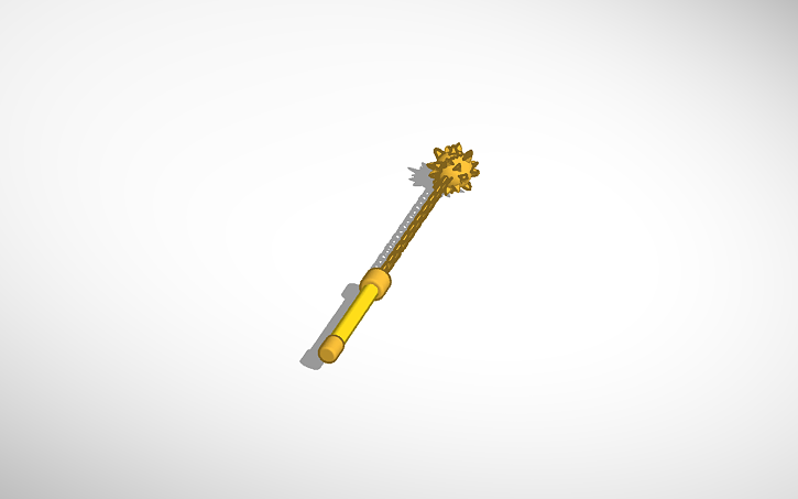3D design Mace and chain | Tinkercad