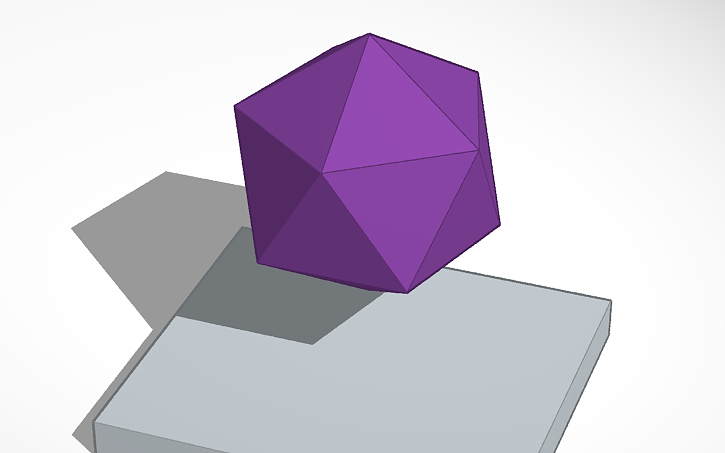 3D design Ender dragon crystal - Tinkercad