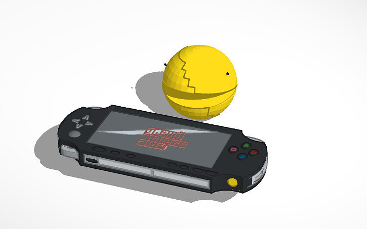 3D design PSP - Tinkercad