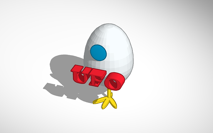 3D design UFO | Tinkercad