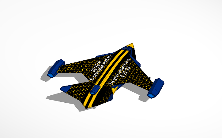3D design SDR-79 Starhawk Anniversary Edition - Tinkercad