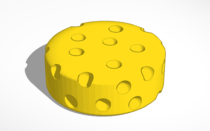 3D design Cheese Wheel | Tinkercad