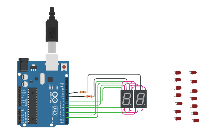 Circuit design 2 урок - Tinkercad