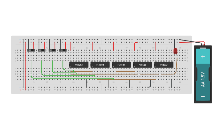 Circuit design ACTIVITY#5-COMBINATINAL LOGIC | Tinkercad Circuit design ACTIVITY#5-COMBINATINAL LOGIC | Tinkercad