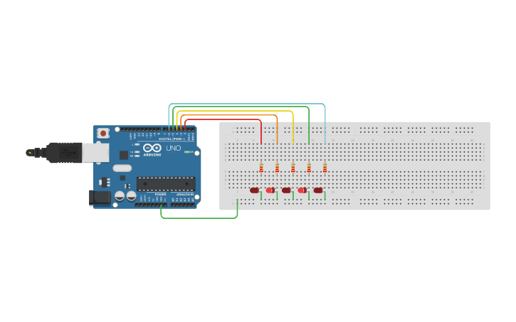 Circuit design Guneet Dulay Arduino Lab 2 Outside In - Tinkercad Circuit design Guneet Dulay Arduino Lab 2 Outside In - Tinkercad
