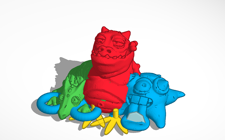 3D design monster club -> competition | Tinkercad