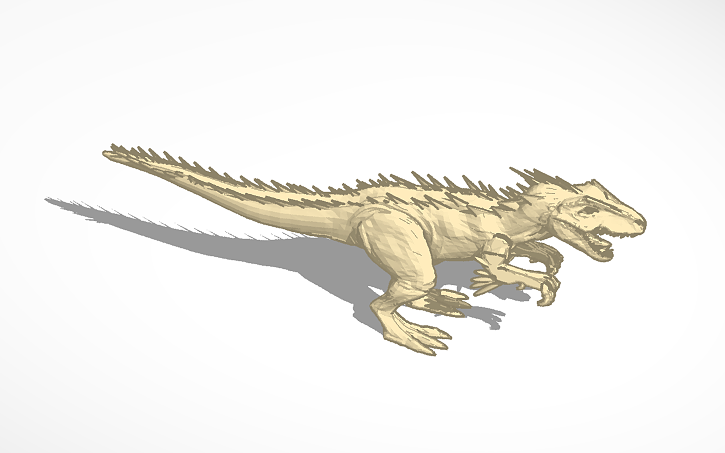 3D design t rex - Tinkercad