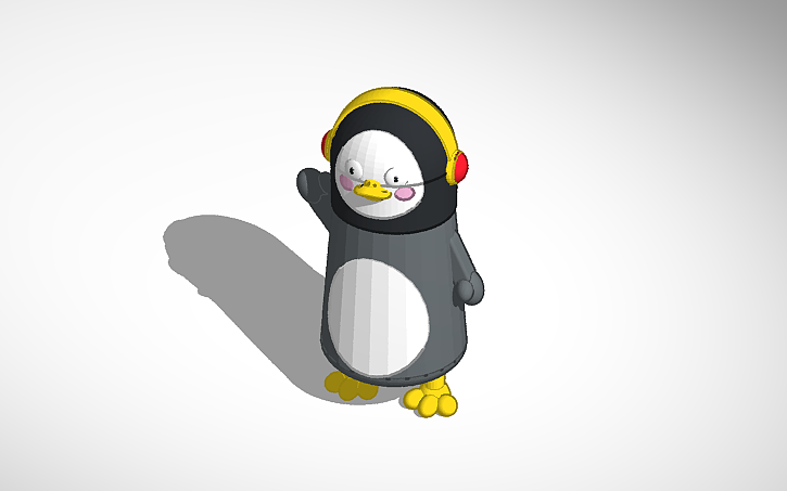 3D design 펭수(pengsoo)(2번째) | Tinkercad