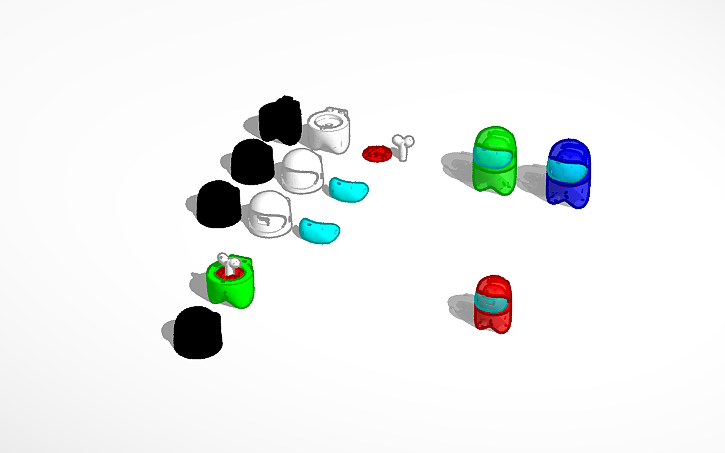 3D design among us - Tinkercad